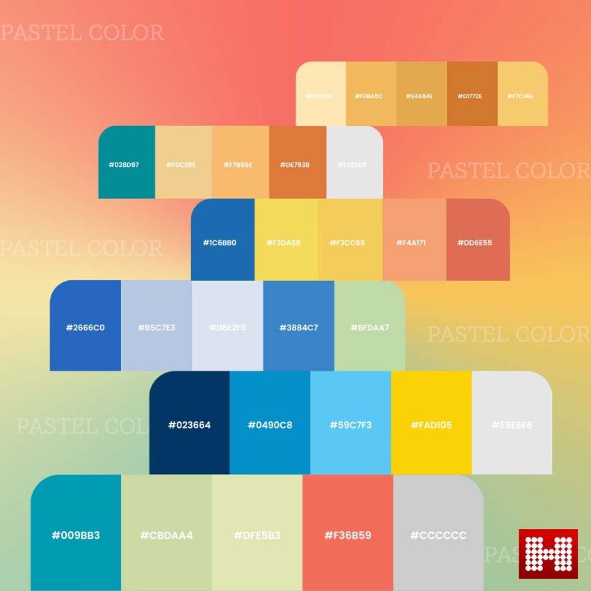 Pastel Colors In Design: Meaning, Psychology & Usage