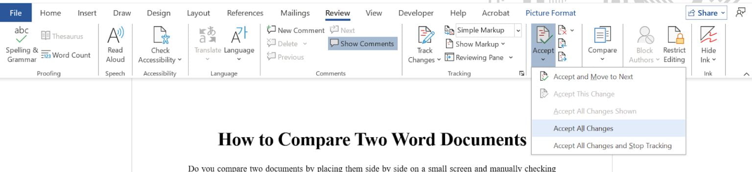 How To Compare Two Documents: A Guide