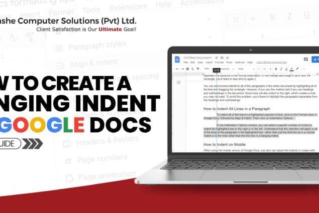 How To Create A Hanging Indent On Google Docs: A Brief Guide