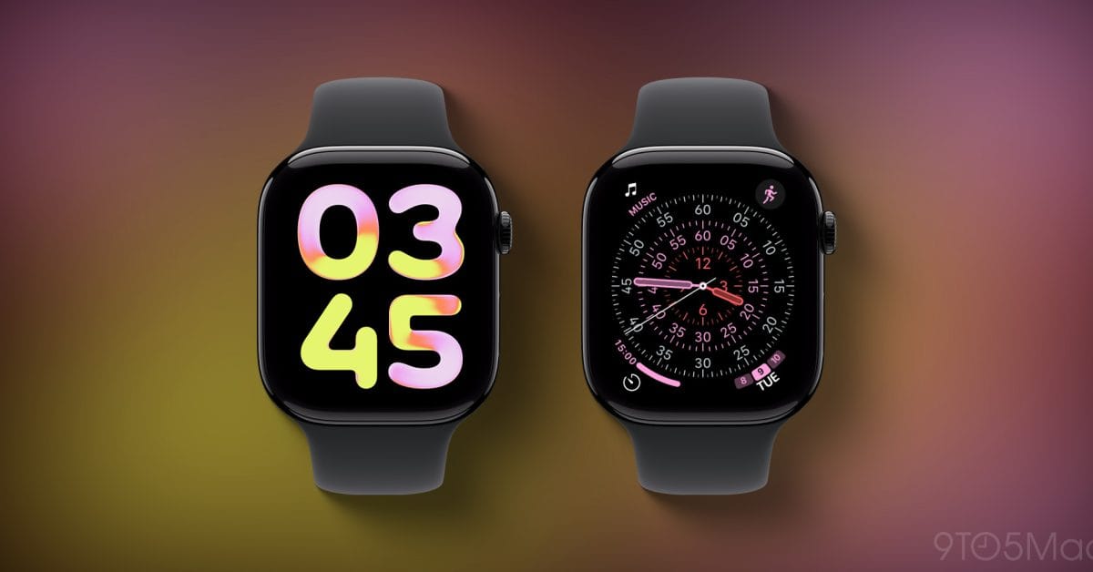 WatchOS 26 Adds Four Brand New Watch Faces, Including An Ult
