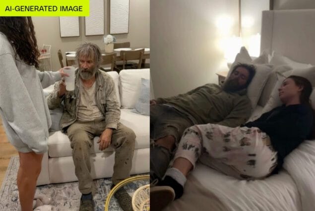 Police Are Asking Kids To Stop Pulling AI Homeless Man Prank