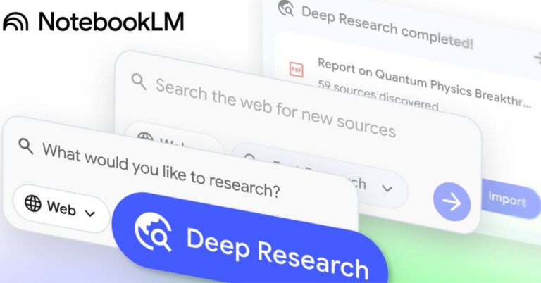 NotebookLM Adding Deep Research And Microsoft Word, Google S