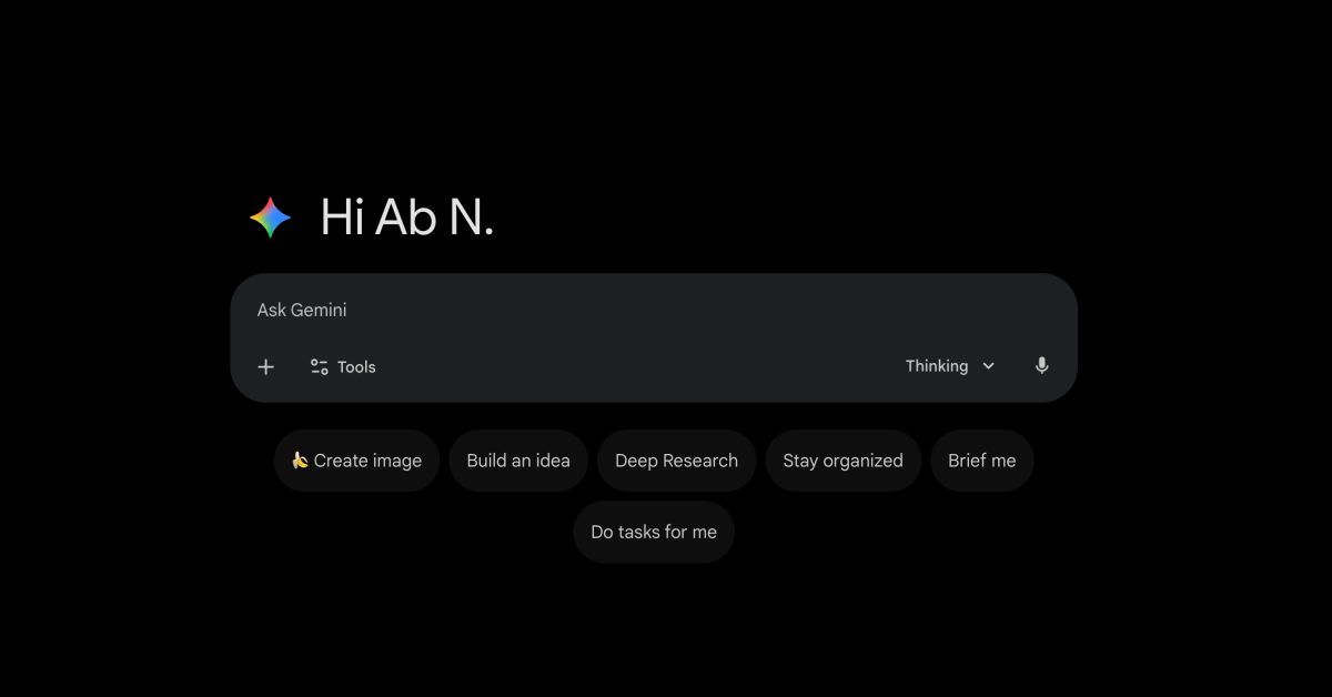 Gemini Gets Web Redesign With New Dark Theme, ‘My Stuff’ Fol