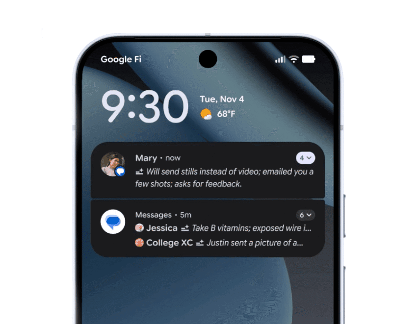 Google Is Bringing AI-powered Notification Summaries To More
