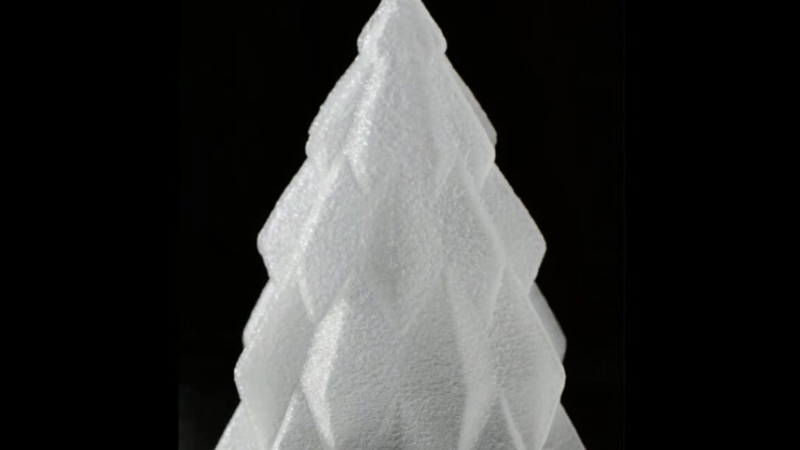 Physicists 3D-printed A Christmas Tree Of Ice
